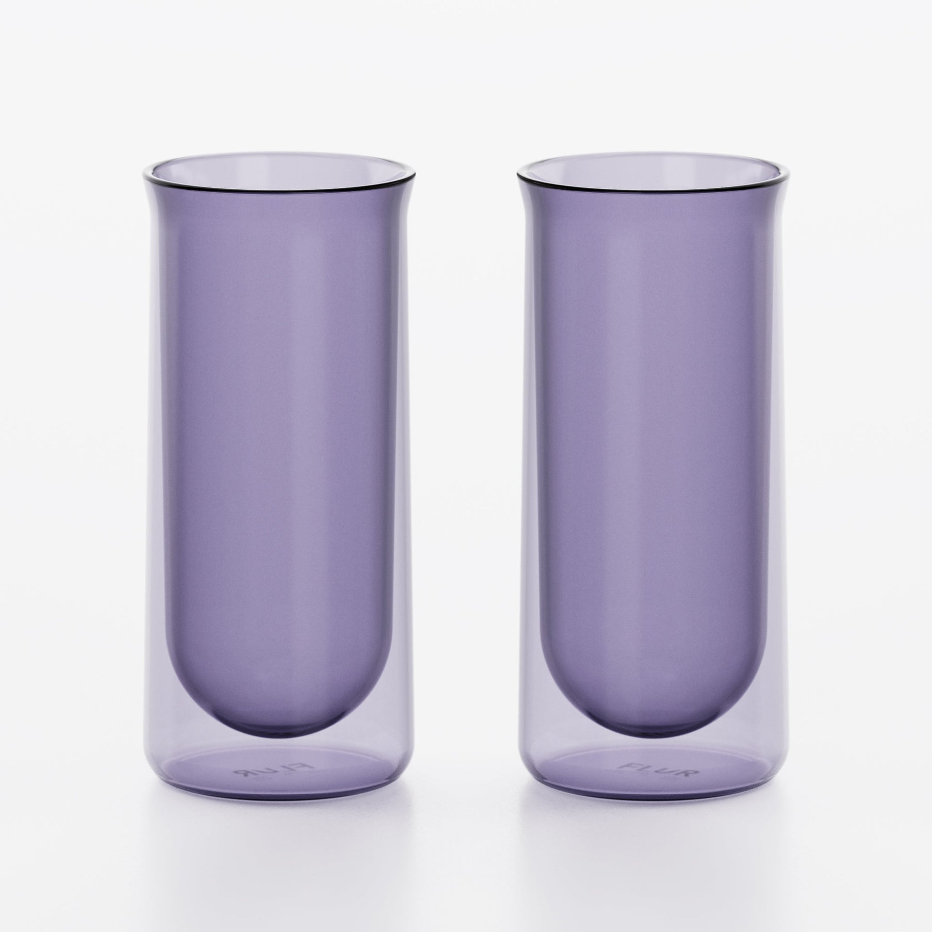 FLUR Iced Glass (Set of 2) – Flur Glassware