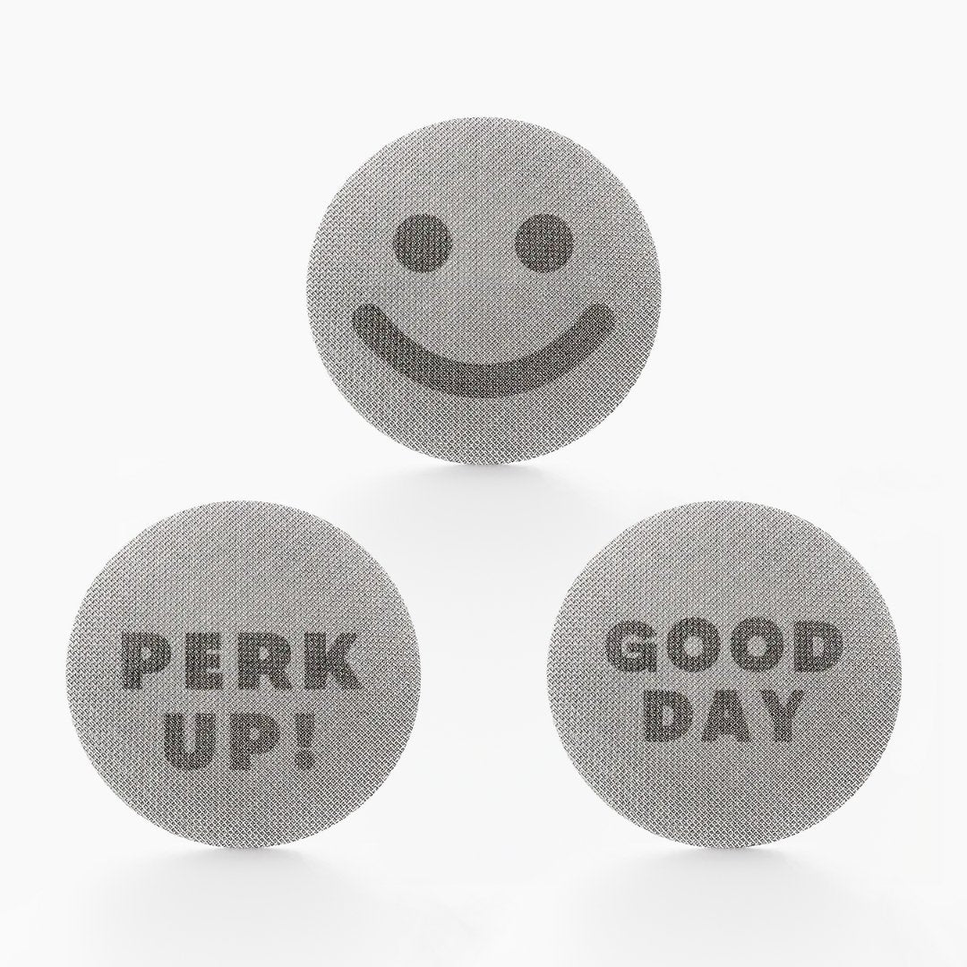 Happy Pucks (Set of 3) – Flur Glassware